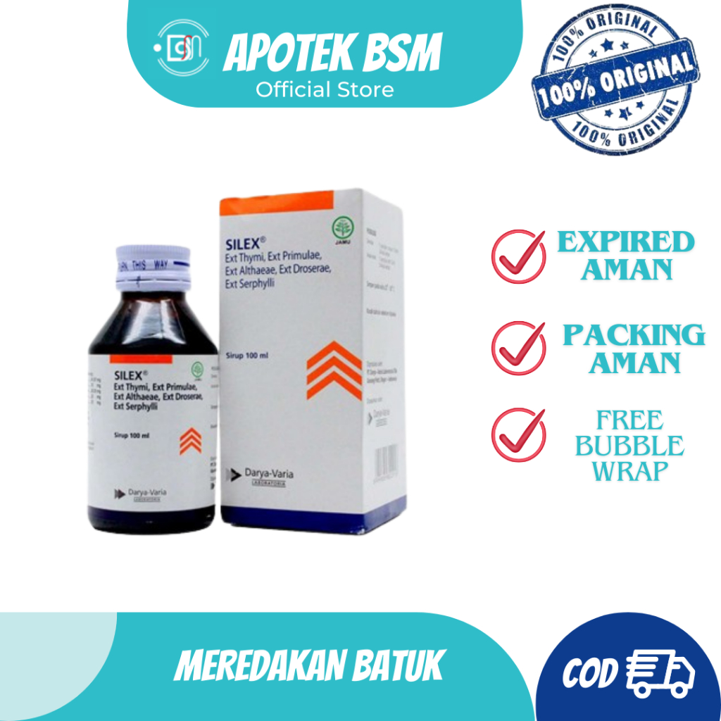 Jual SILEX Sirup Obat Batuk Syrup Herbal Ibu Hamil dan Menyusui 100 ml ...