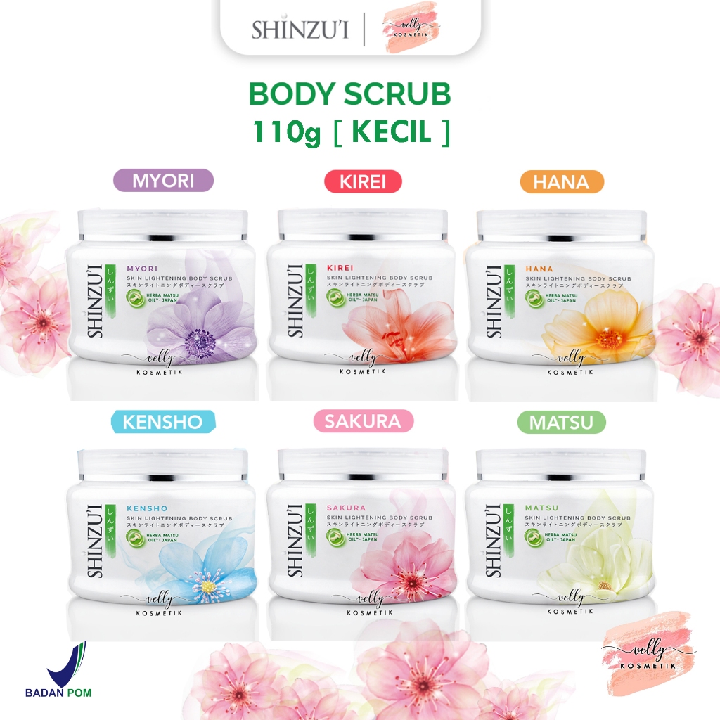 Jual Shinzui Body Scrub Lulur Badan 110g (KECIL) | Shopee Indonesia