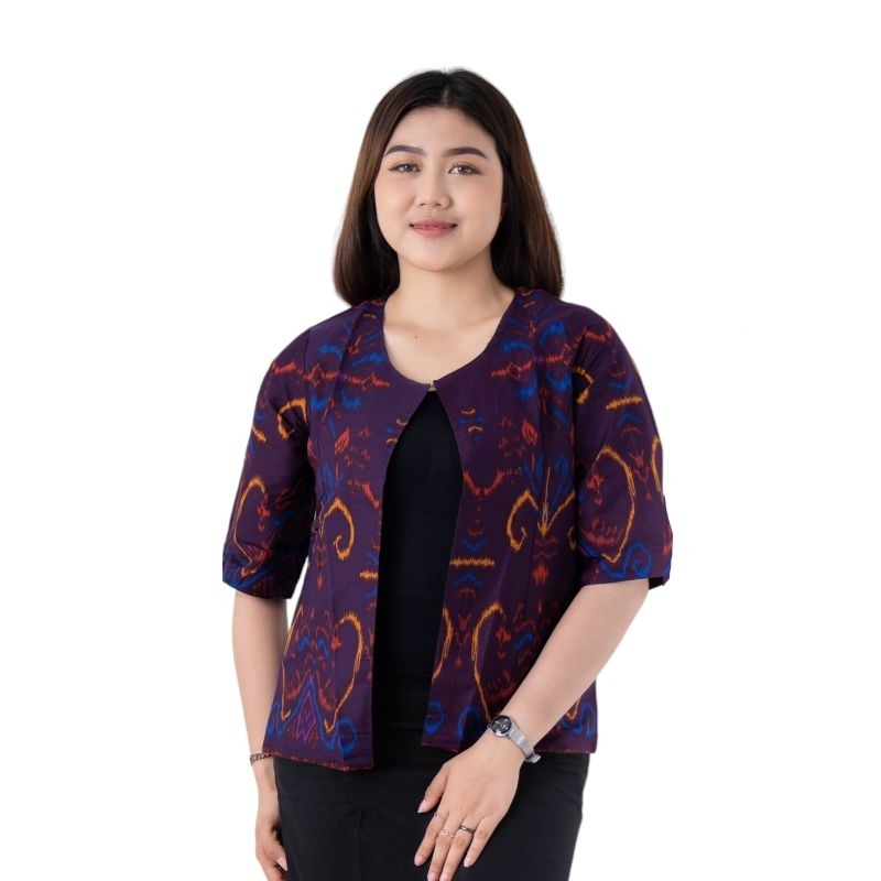 Jual Blazer Endek | Shopee Indonesia