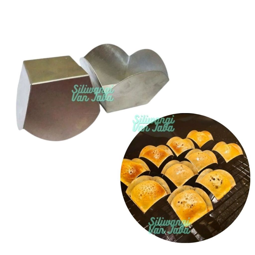 Jual Loyang Roti Bluder / Roti Belanda Bahan Alumunium Isi 1 Lusin ...