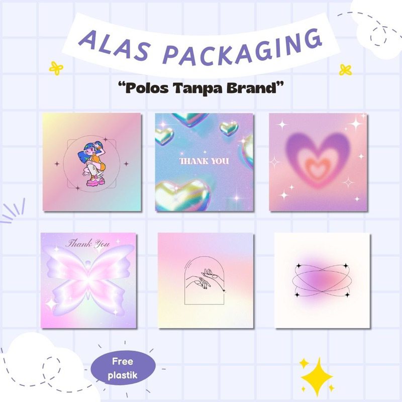 Jual ALAS PACKAGING FREE PLASTIK | ALAS PACKING AKSESORIS | ALAS ...