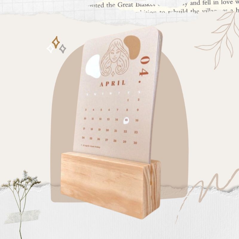 Jual Kalender stand grosir pembelian diatas 100 murah bangett | Shopee ...