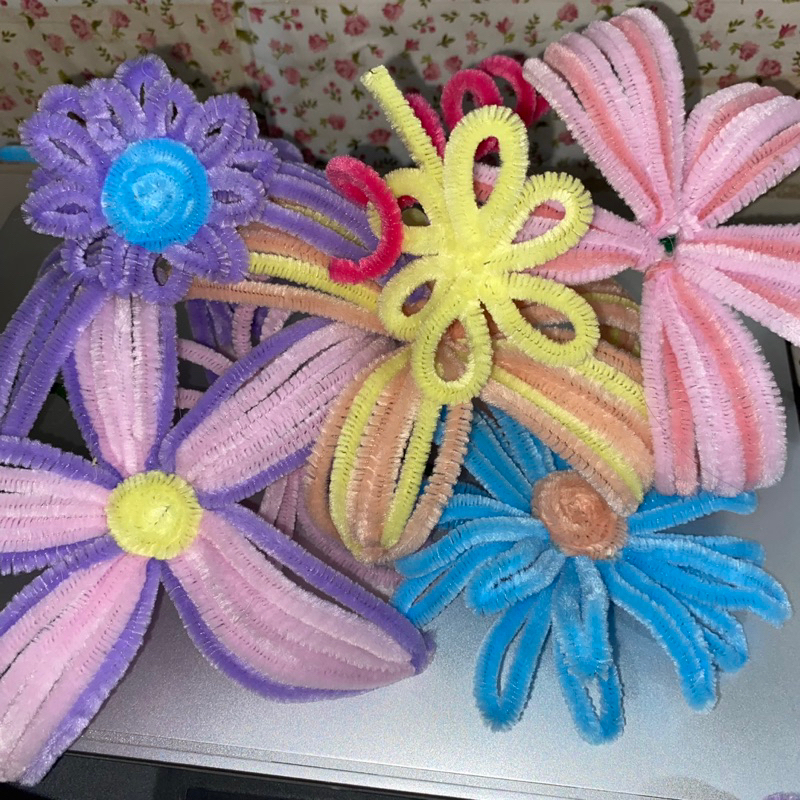 Jual Kawat bulu merci/Pipe cleaner/pipe flower/Pita/Kawat/Gabus (Baca ...