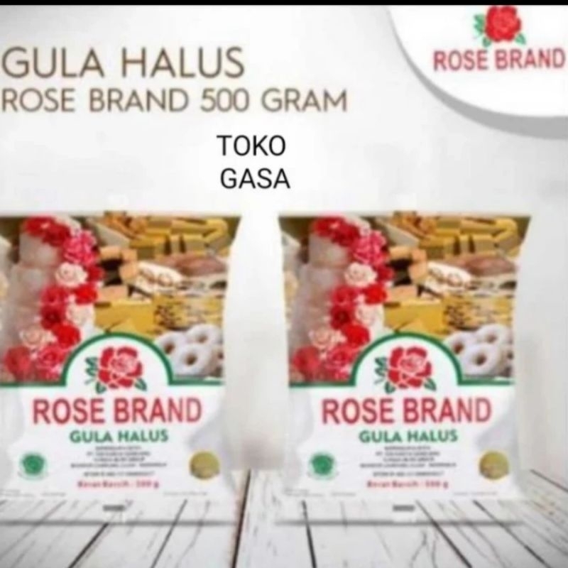 Jual Gula Halus ROSE BRAND PREMIUM 500gr/GULA HALUS SALJUKU 1/2KG/Fine ...