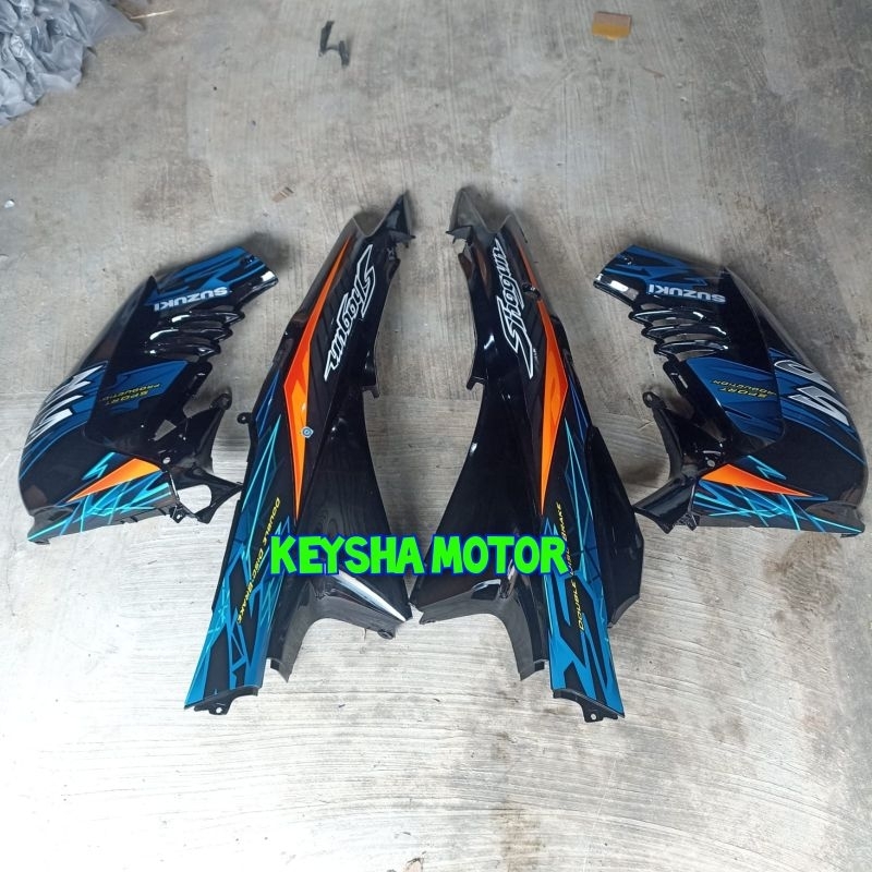 Jual COVER BODY SUZUKI SHOGUN 125R 125 R SHOGUN SP HITAM | Shopee Indonesia