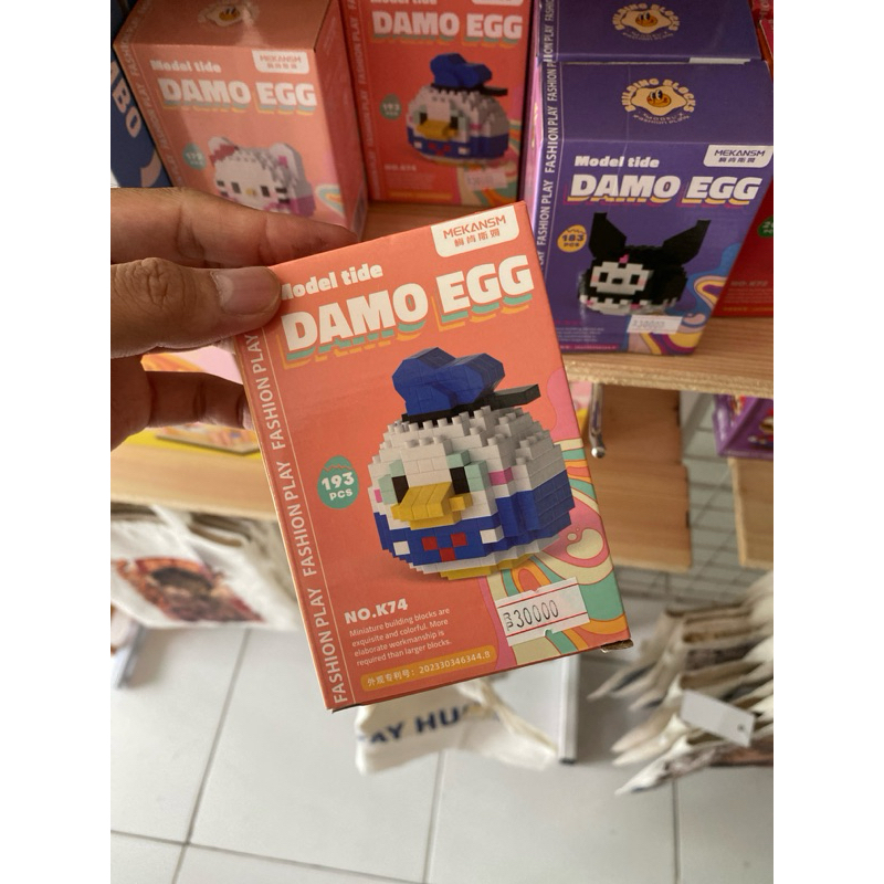 Jual LEGO BRICK LUCU Bricks Toys Model Kartun Building Blok Nano 3D ...