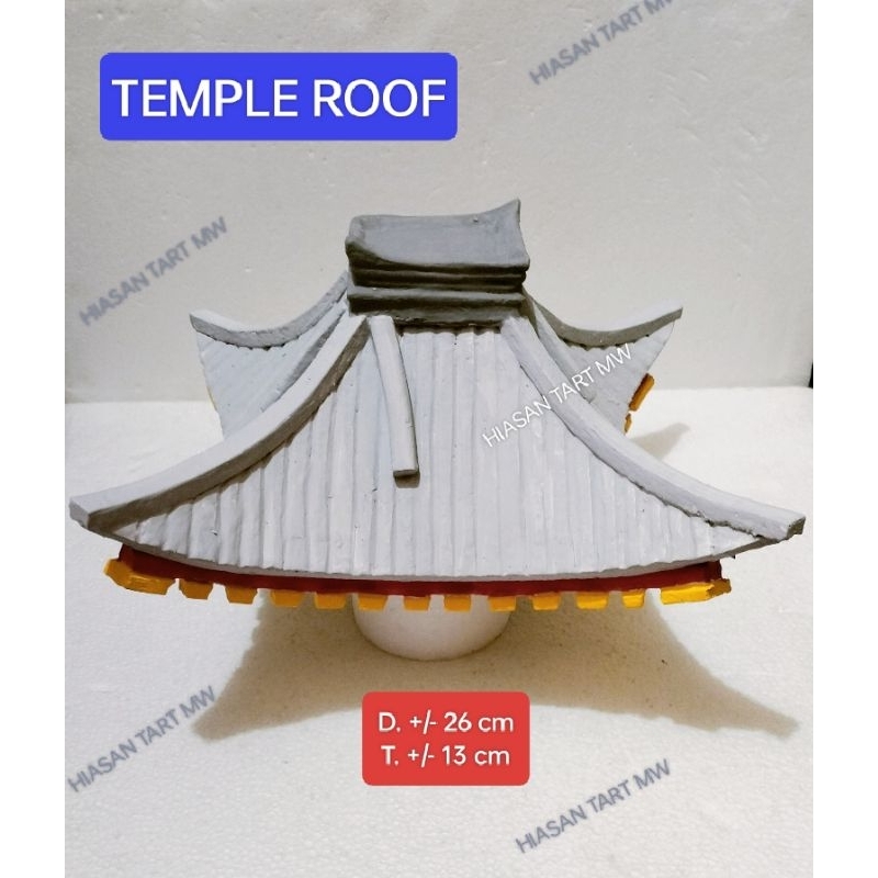 Jual PO Custom Dummy Styrofoam Chinesse Temple Roof 3D / Dummy Atap ...