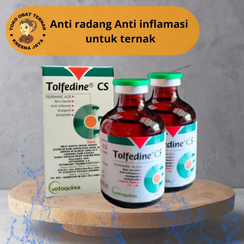 Jual TOLFEDINE CS 50ML( anti inflamasi, anti radang) | Shopee Indonesia