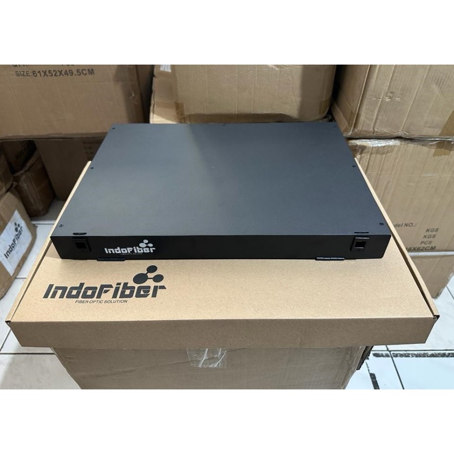 Jual OTB 12 core FC singlemode rackmount sliding rail + pigtail ...