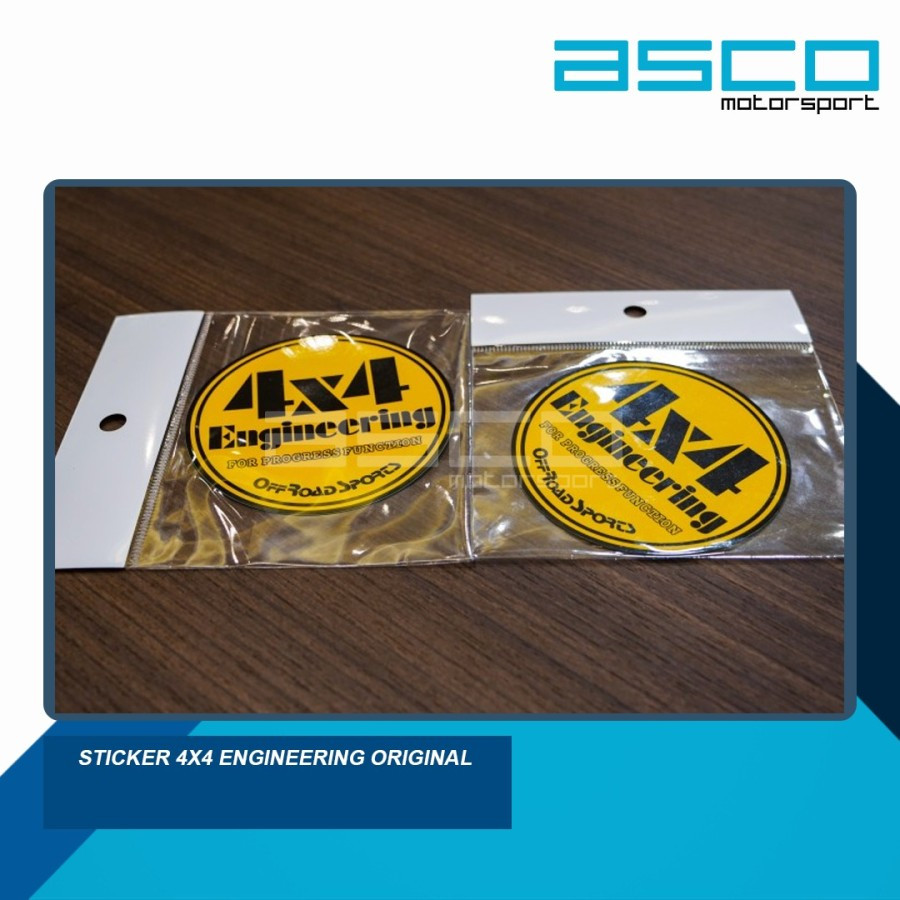 Jual Sticker 4x4 Engineering Original | Shopee Indonesia
