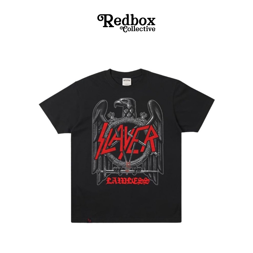 Jual Lawless Jakarta x Slayer Black Eagle SS [REDBOX COLLECTIVE ...