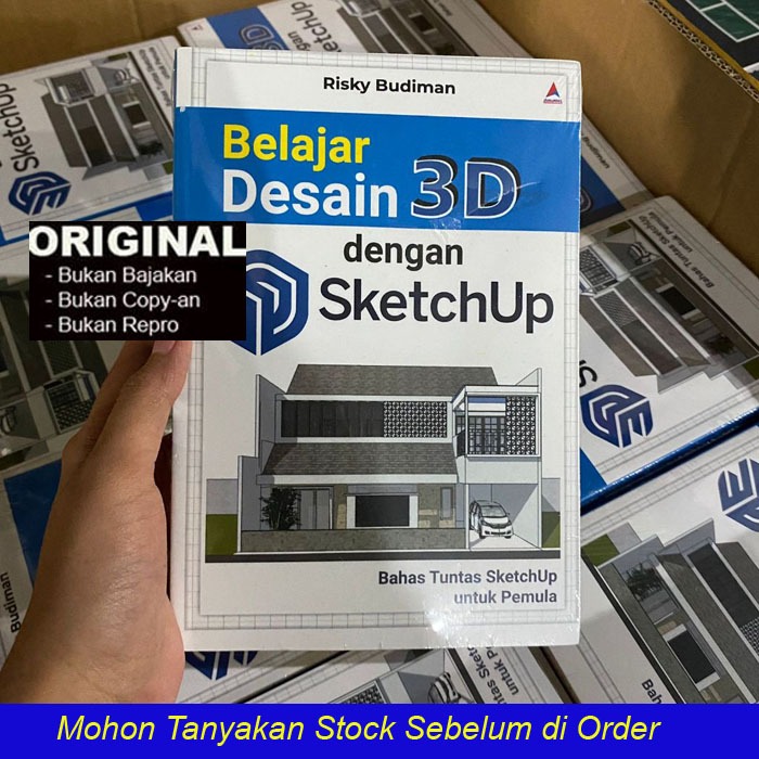 Jual Belajar Desain 3D dengan SketchUp : Bahas Tuntas SketchUp untuk ...