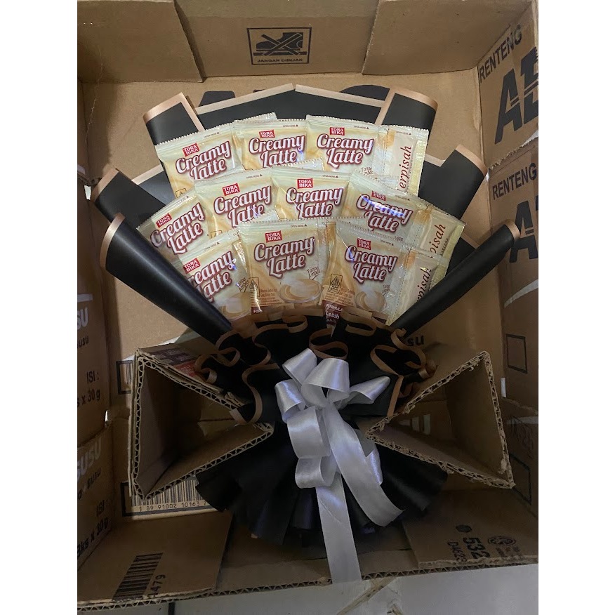 Jual Buket/Bouquet/bucket Kopi torabika creamy latte Graduation/wisuda ...