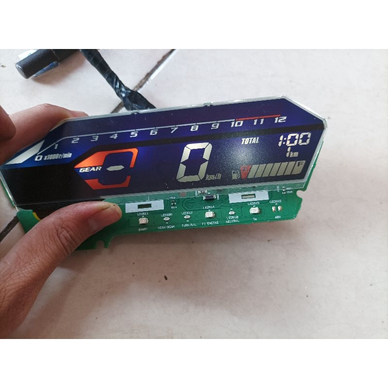 Jual mesin pcb speedometer CBR 150 R LED elco 2 tanpa kaca LCD | Shopee ...