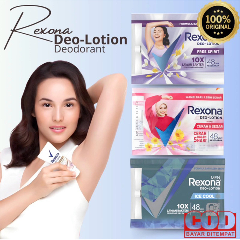 Jual Rexona Sachet | Rexona Saset | Rexona Deo Lotion Sachet - 9mL ...