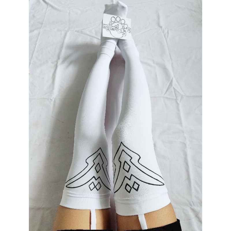 Jual Overknee Cosplay Elysia (Maid ver.) - Kostum Genshin Impact ...