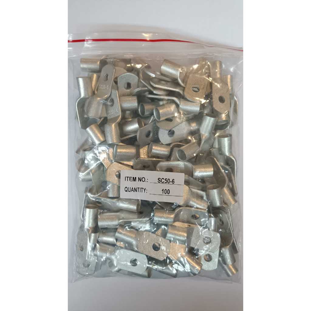 Jual Kabel Skun SC / Skun Kabel SC 50-6 / Cable Lug / Scun Cable 50-6mm ...