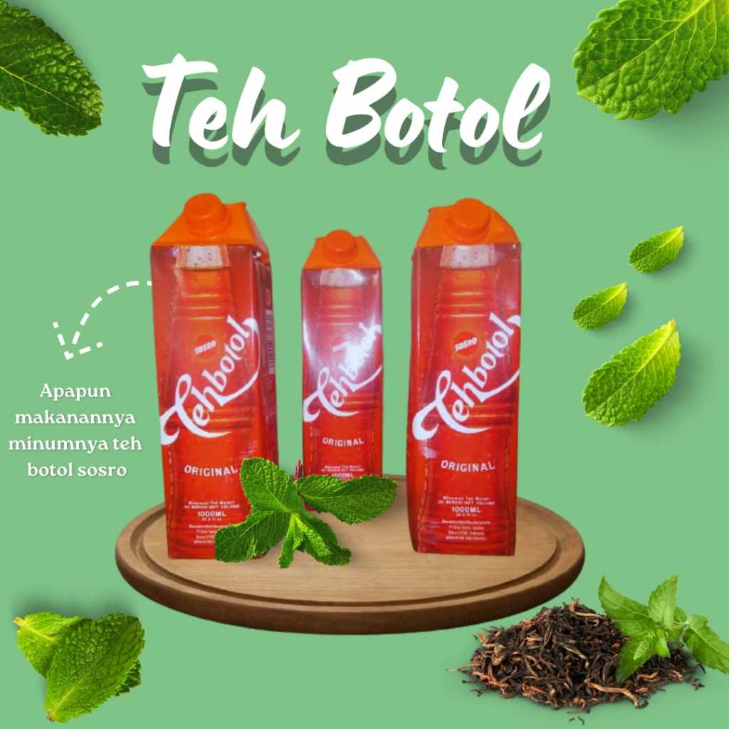 Jual TEH BOTOL KEMASAN 1 LITER | Shopee Indonesia
