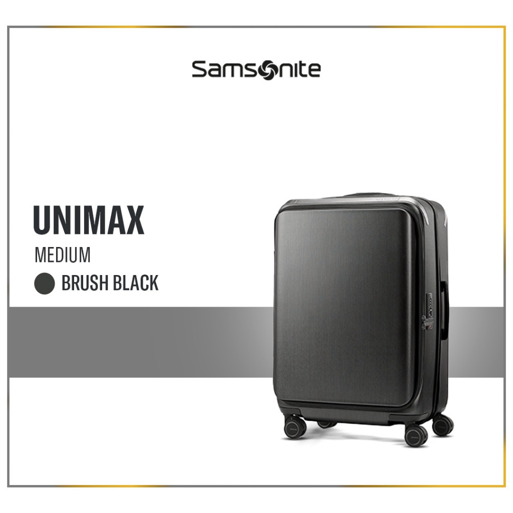 Jual Samsonite Koper Hardcase Unimax Spinner Medium 25 Inch - Brush ...