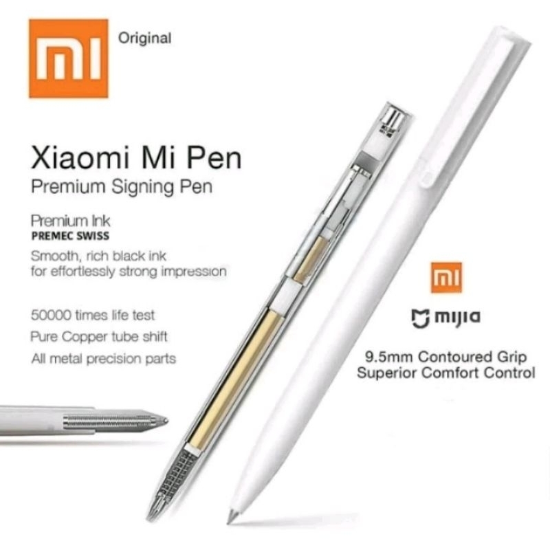 Jual Pulpen Bolpen Xiaomi Mi Pen (Original) 10 pcs | Shopee Indonesia