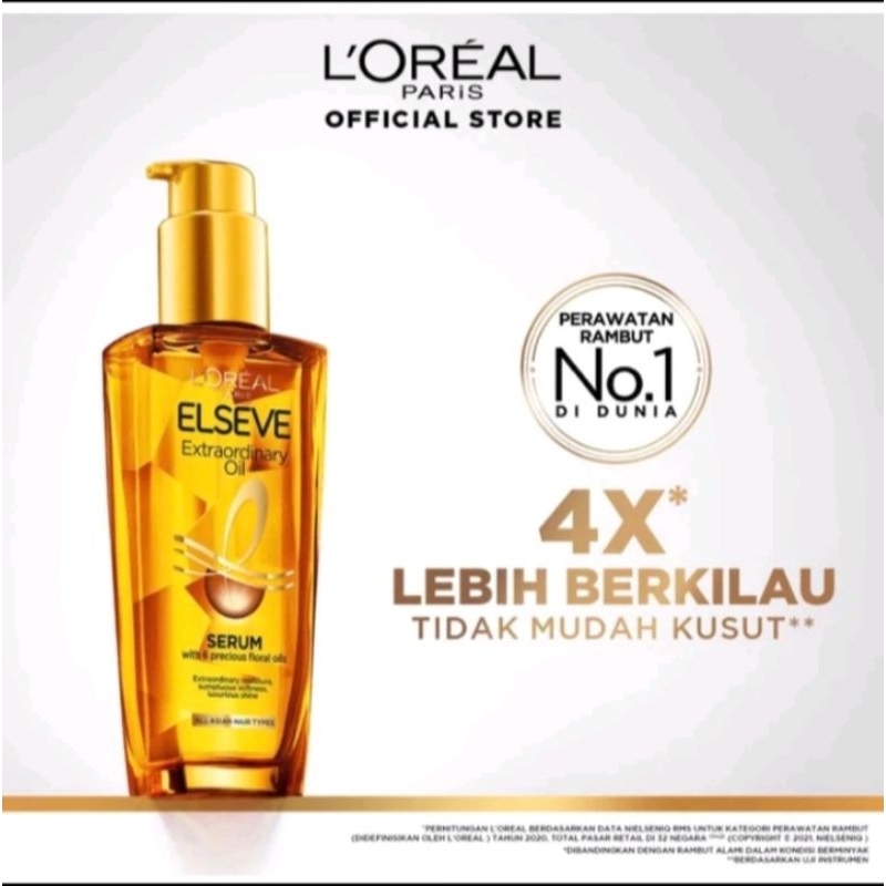 Jual L'oreal Elseve Extraordinary Oil Vitamin Rambut | Shopee Indonesia