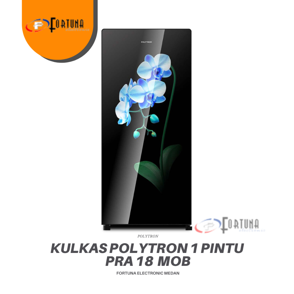 Jual KULKAS 1 PINTU POLYTRON PRA 18 MOW / PRA 18 MOB / PRA 18 MTR MEDAN ...