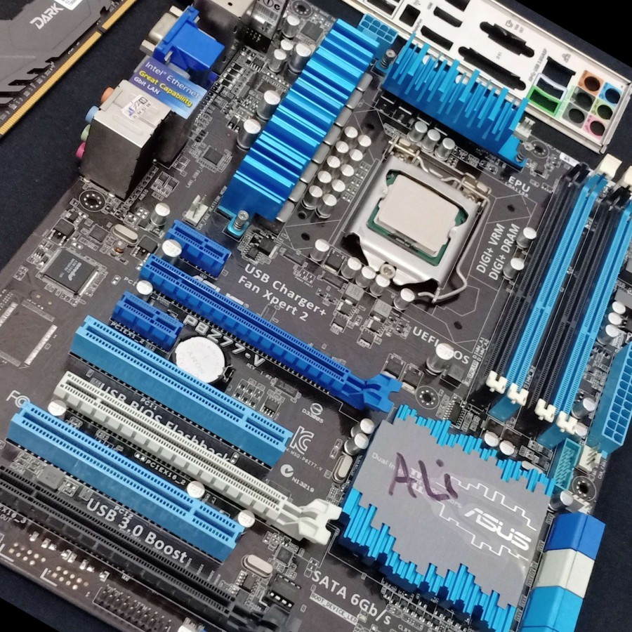 Jual ASUS P8Z77-V Wifi lga 1155 (Masih mulus) | Shopee Indonesia