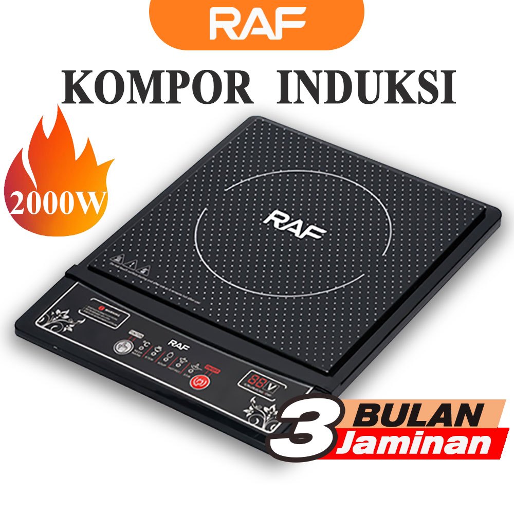 Jual RAF Kompor Induksi 2000W Multifungsional Induction Cooker Tampilan ...