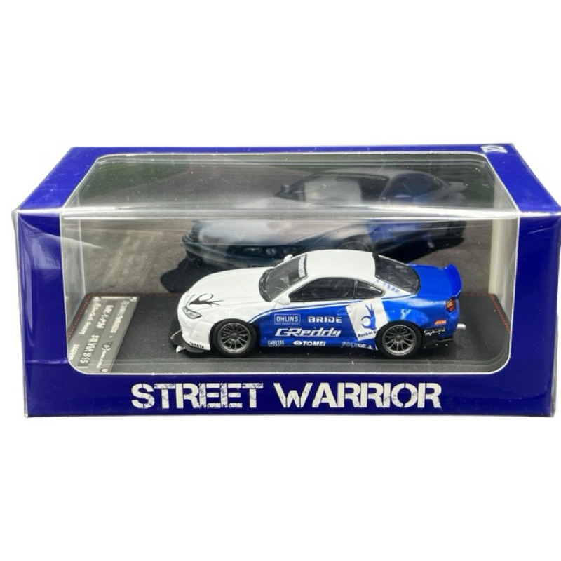 Jual Street Warrior 64 Nissan Silvia S15 Rocket Bunny Greddy | Shopee ...