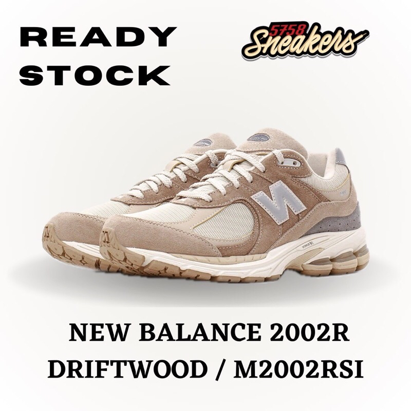 Jual New Balance 2002R Driftwood / Brown Grey / M2002RSI 100% Original ...