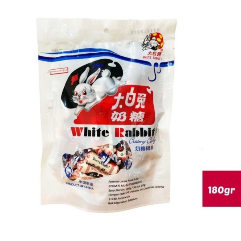 Jual PERMEN LUNAK SUSU WHITE RABBIT | NON HALAL | Shopee Indonesia