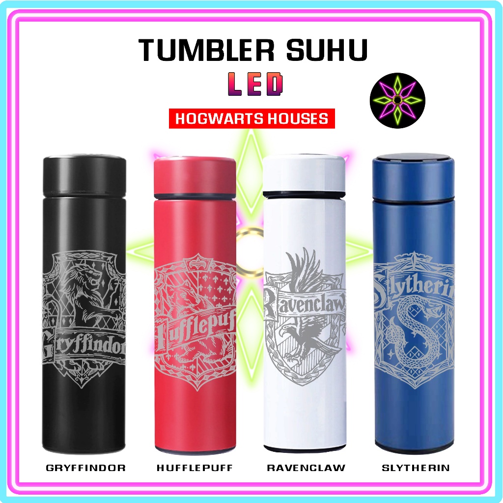 Jual Hikari Print Tumbler LED Hogwarts Houses Harry Potter Gryffindor ...