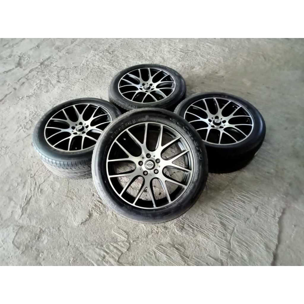 Jual VELG SECOND RACING HSR R18 UNTUK MOBIL INNOVA X-TRAIL CHEVROLET RUSH RING 18 LEBAR 8 PCD ...