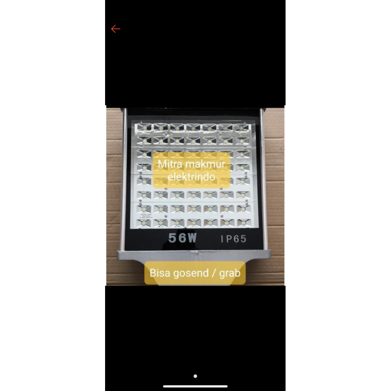 Jual lampu pju 56w led ip65 / lampu jalan 56w ip65 led natural white ...