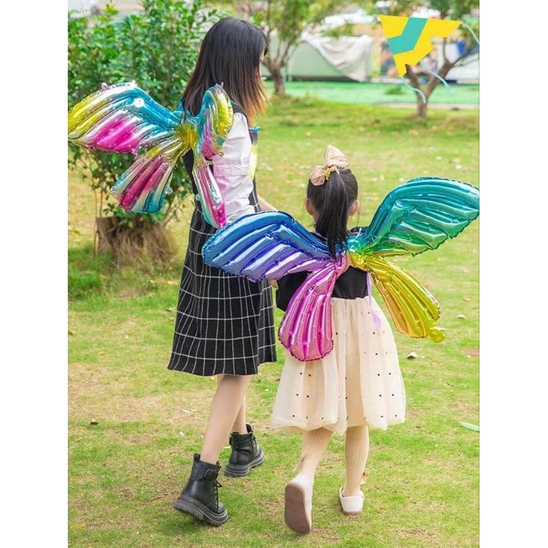 Jual (SUDAH DIPOMPA) BALON SAYAP KUPU-KUPU | Shopee Indonesia