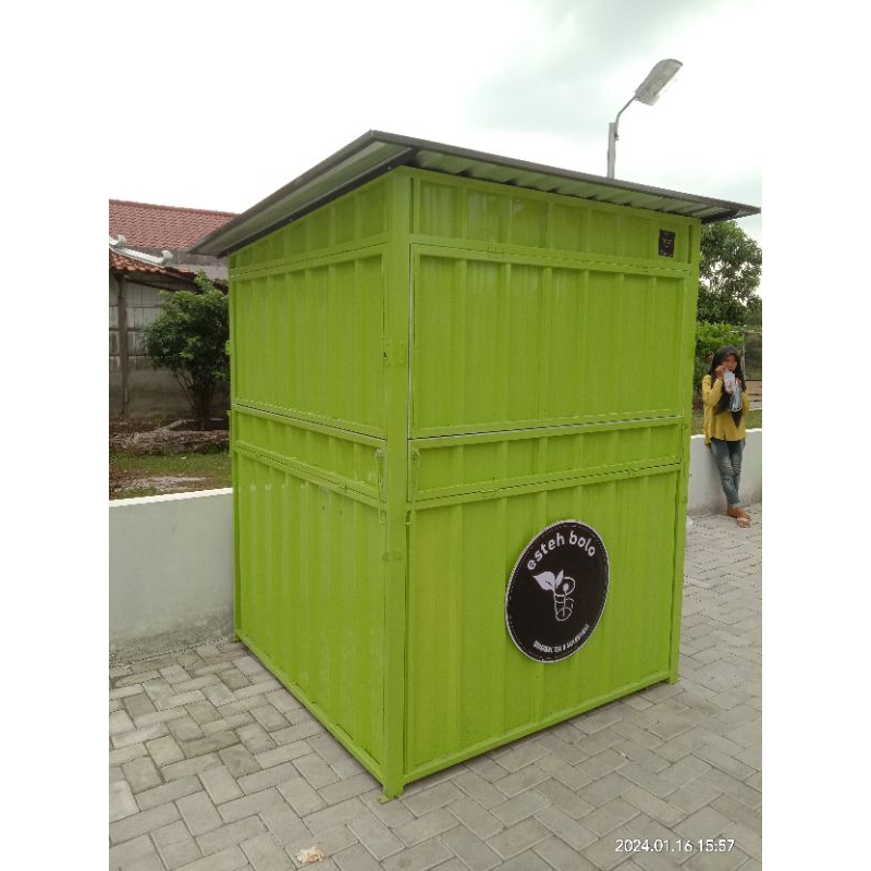 Jual Booth Portabel booth jualan lipat stand jualan portabel bahan besi ...