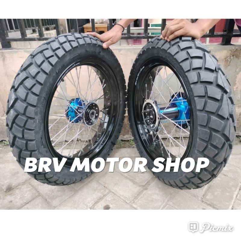 Jual velg jari Yamaha wr155 super moto Yamaha wr155 tromol ORI 300-350 ...