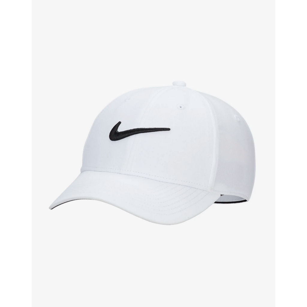 Jual Nike Dri-FIT Club Structured Swoosh Cap White FB5625-100 Topi ...