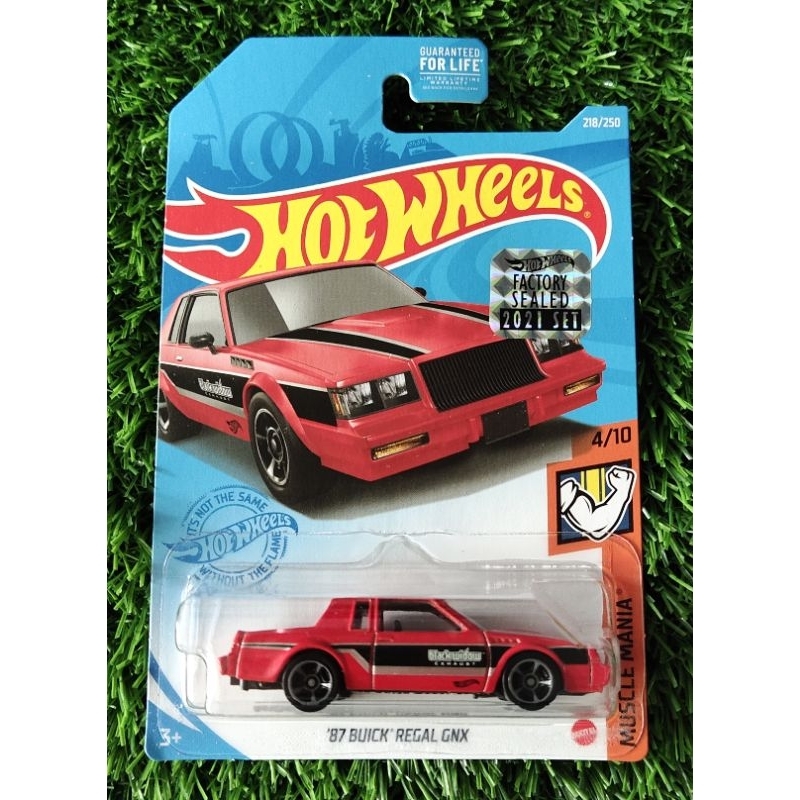 Jual HOT WHEELS FS '87 BUICK REGAL GNX RED BLACK WIDOW EXHAUST FACTORY ...
