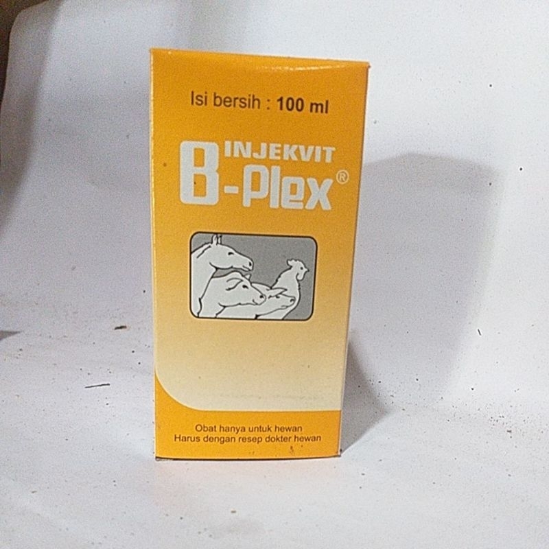 Jual B-PLEX injekvit vitamin b komplek cair hewan ternak 100 ml ...