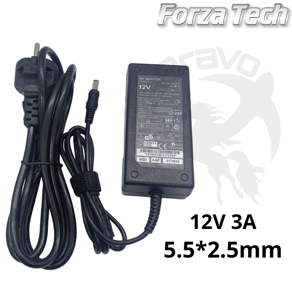 Jual Adaptor Monitor Viewsonic VA2432 VX2209 12V 3A (5.5*2.5mm ...