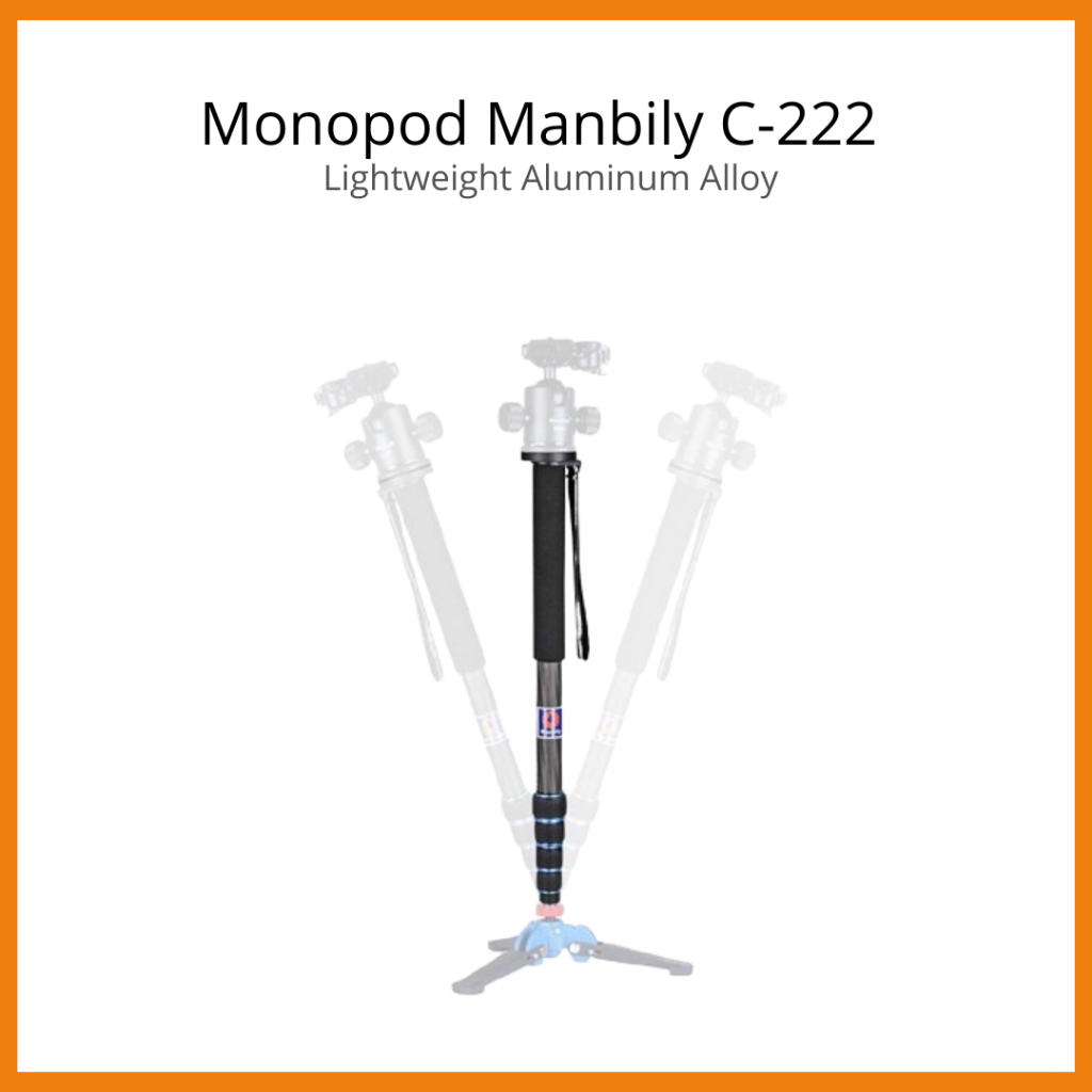 Jual Manbily C-222 Carbon Fiber Monopod | Shopee Indonesia