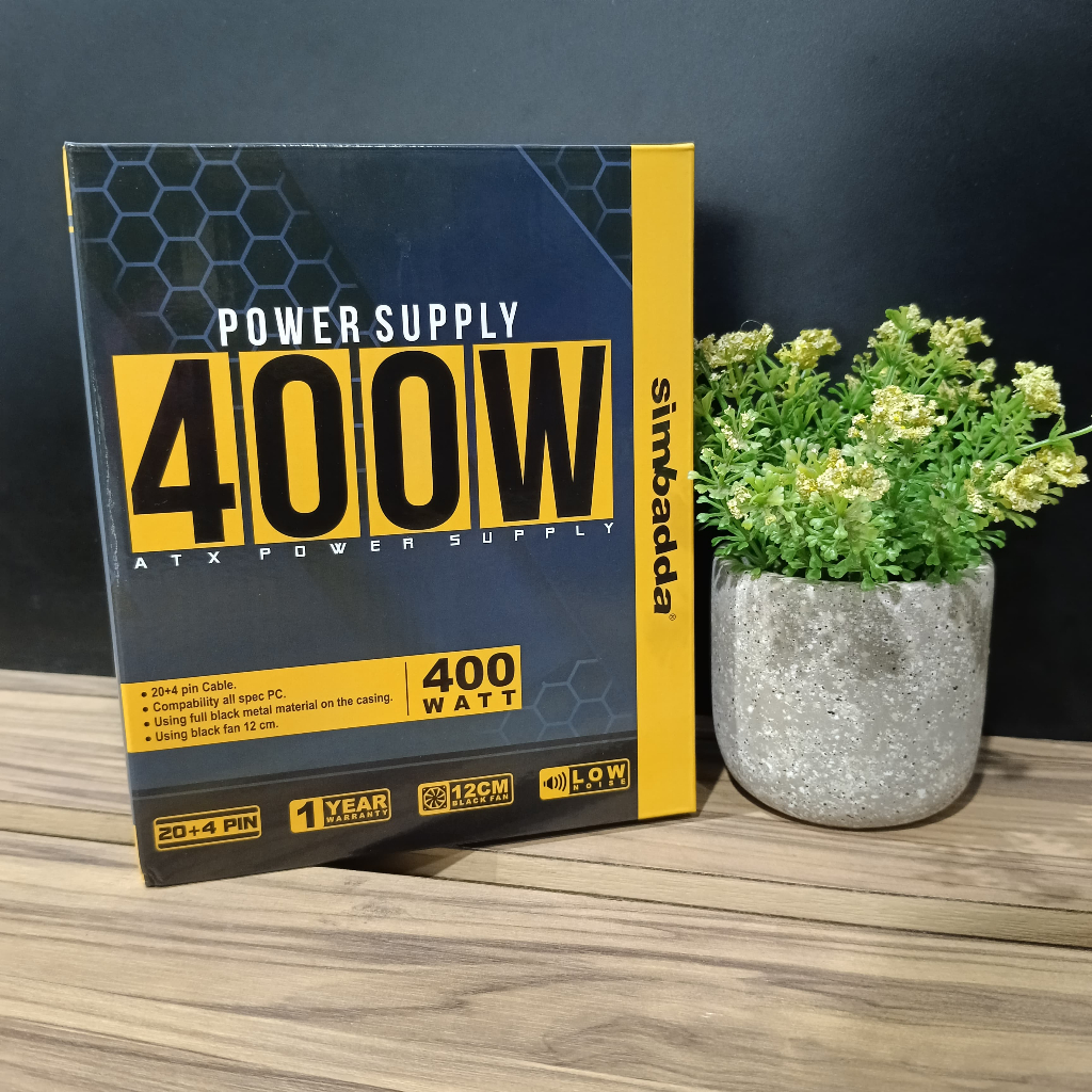 Jual POWER SUPPLY / PSU SIMBADDA 400W | Shopee Indonesia