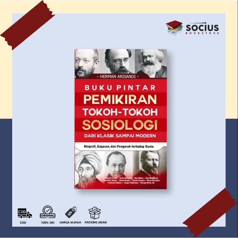 Jual BUKU PINTAR PEMIKIRAN TOKOH - TOKOH SOSIOLOGI | Shopee Indonesia