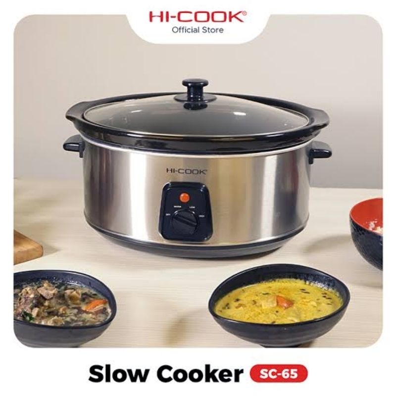 Jual SLOW COOKER HICOOK HI COOK SC 65 SC65 PEMASAK LAMBAT PANCI KERAMIK ...