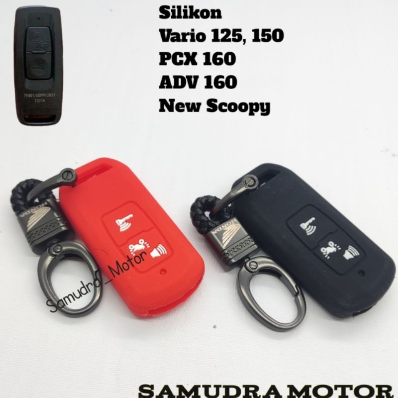 Jual Silikon Casing Kunci Smart Key Honda PCX 160 / ADV 160 / Vario 125 ...