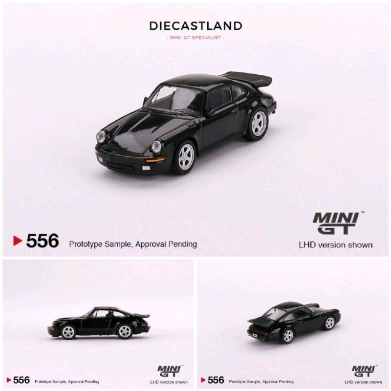 Jual Mini GT #556 RUF CTR 1987 Black MGT00556 MiniGT MGT Porsche Old ...