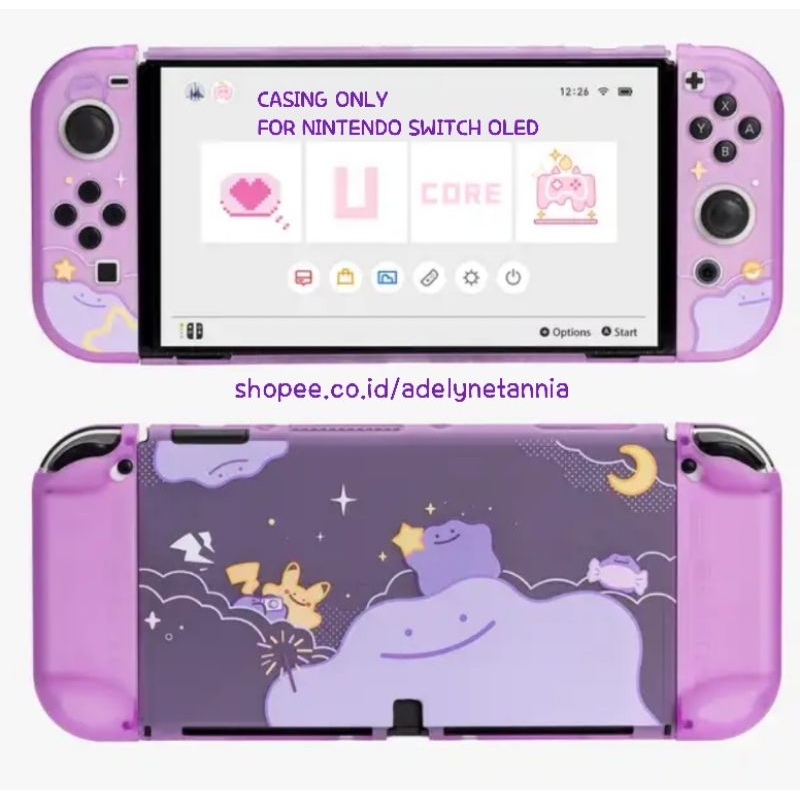 Jual Hard Case Ditto Pikachu Pokemon for Nintendo Switch OLED | Shopee ...