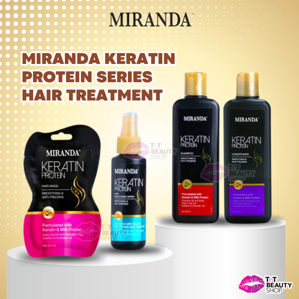 Jual Miranda Keratin Protein Series Hair Treatment (New Formula ...