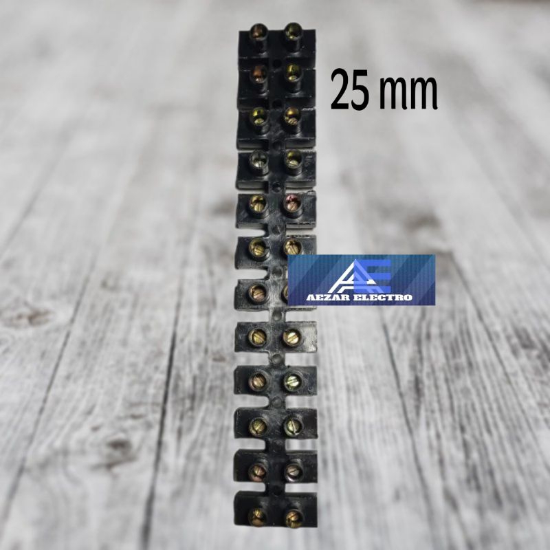 Jual Terminal Kabel Block Krustin 25mm / Terminal blok Crustin 25 mm ...